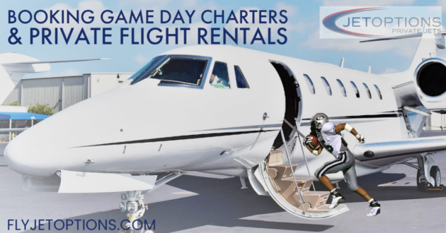 Private Jet Charter Flights for College Game Day - JetOptions Private Jets