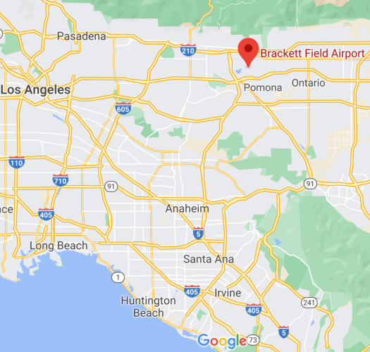 Brackett Field Private Jet Charter | La Verne, CA (POC) JetOptions